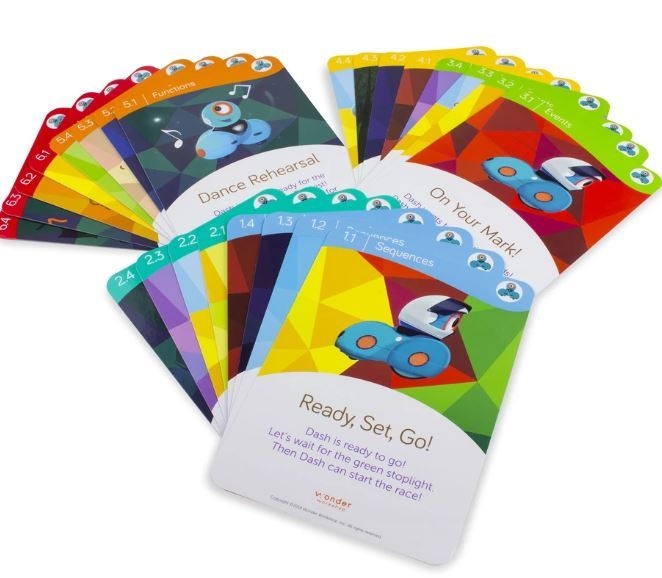 WOUB Learning Lab Lending Library: Dash Challenge Cards